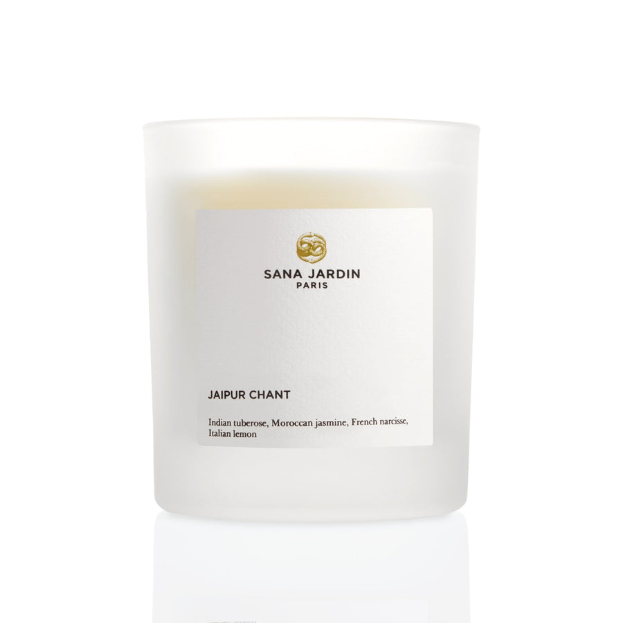 Jaipur Chant vegan scented candle - Jasmine & Narcisse - Sana Jardin ...